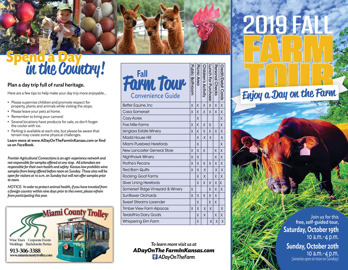 Miami County Fall Farm Tour 2019 – Timber View Farm Alpacas